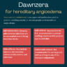 Dawnzera (donidalorsen) for hereditary angioedema | Angioedema News